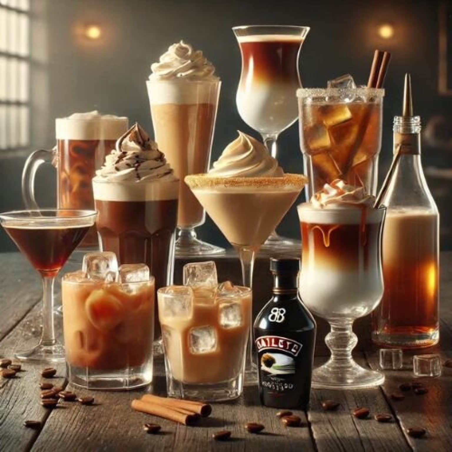 Recettes de boissons alcoolisées à base de café