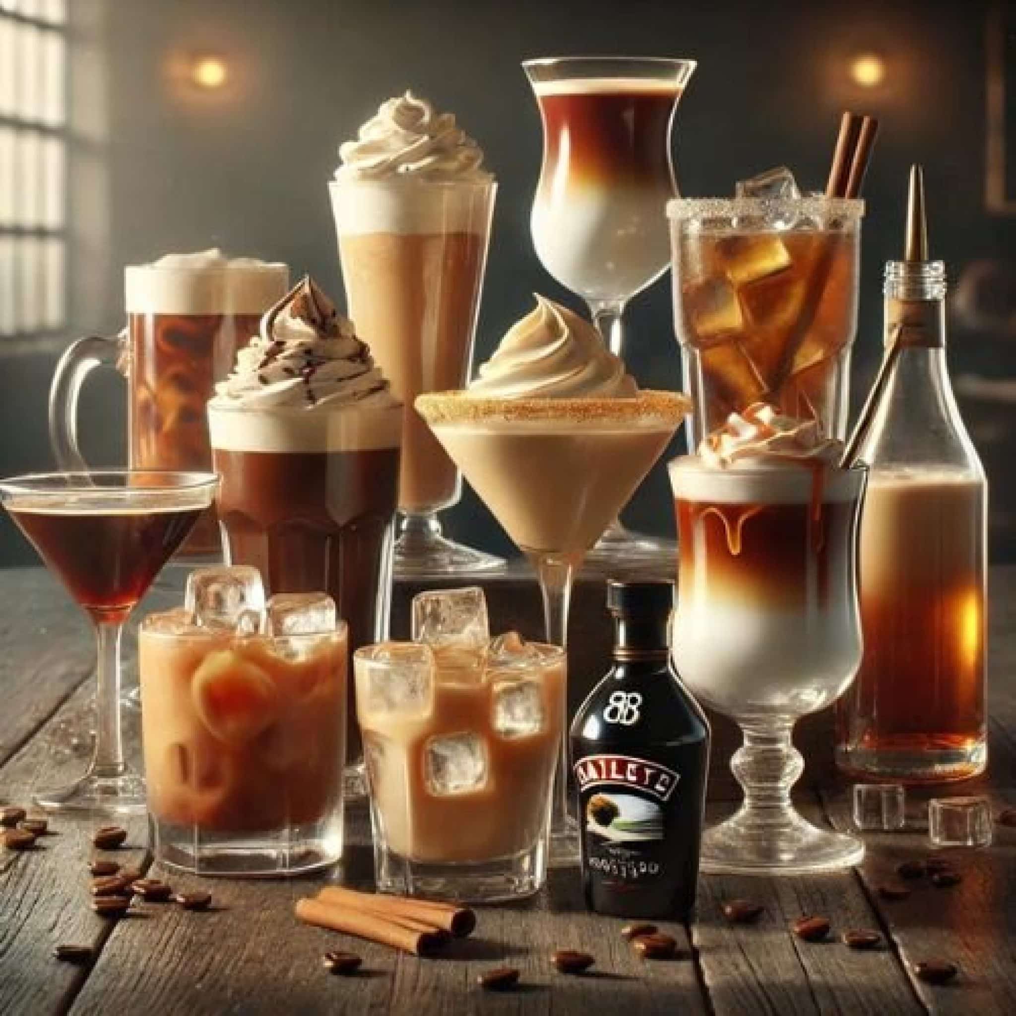 Recettes de boissons alcoolisées à base de café